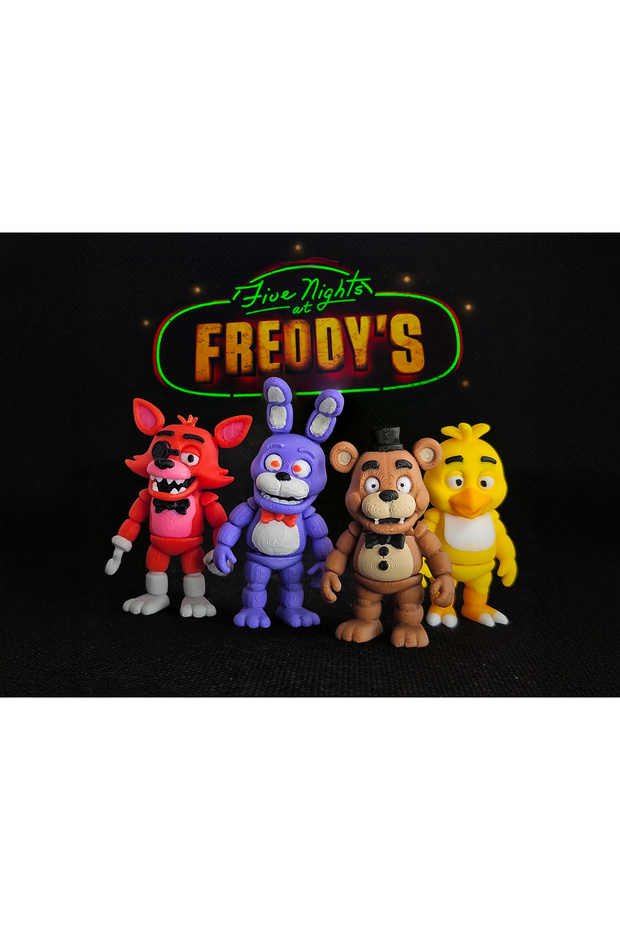 Giftbox3d Five Nights at Freddy - Fnaf - Mini Karakterler 10cm - Fiyatı ...