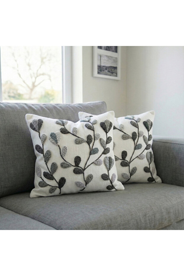 Hayal Dekoratif Punch Embroidery Pattern 3D Digital Printed Floral ...