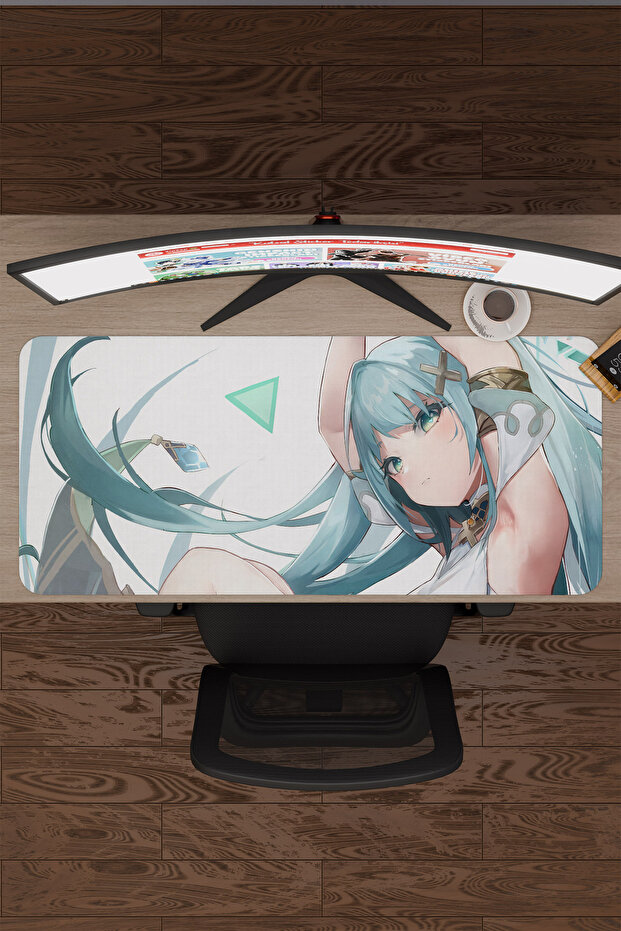 mousepad bastir Faruzan Genshin Impact Anime Gacha V3 - 90X40 XXL ...