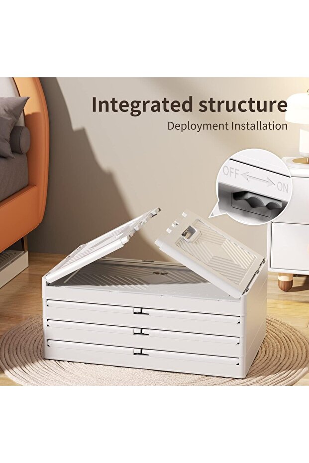 Ruya Dukkan Foldable Storage Closet Large Size with Wheels and Magnetic ...