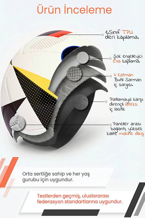 Hsport 2024 World Cup Soccer Ball, Durable, High-Performance ...