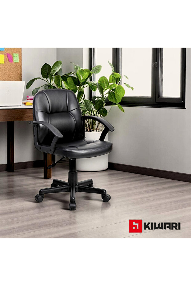 Kiwari Issa office chair, PVC surface, PP arms, Up&Down mechanism ...