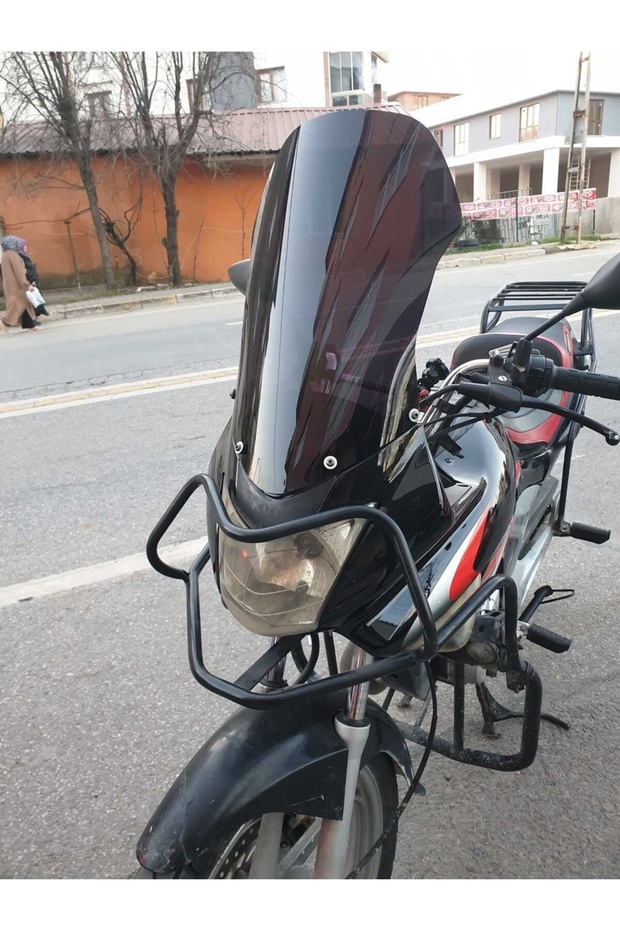 MOTOCAM Honda CBF 150 Ön Cam 2005-2017 Model 51cm Siyah Renkli 4mm ...
