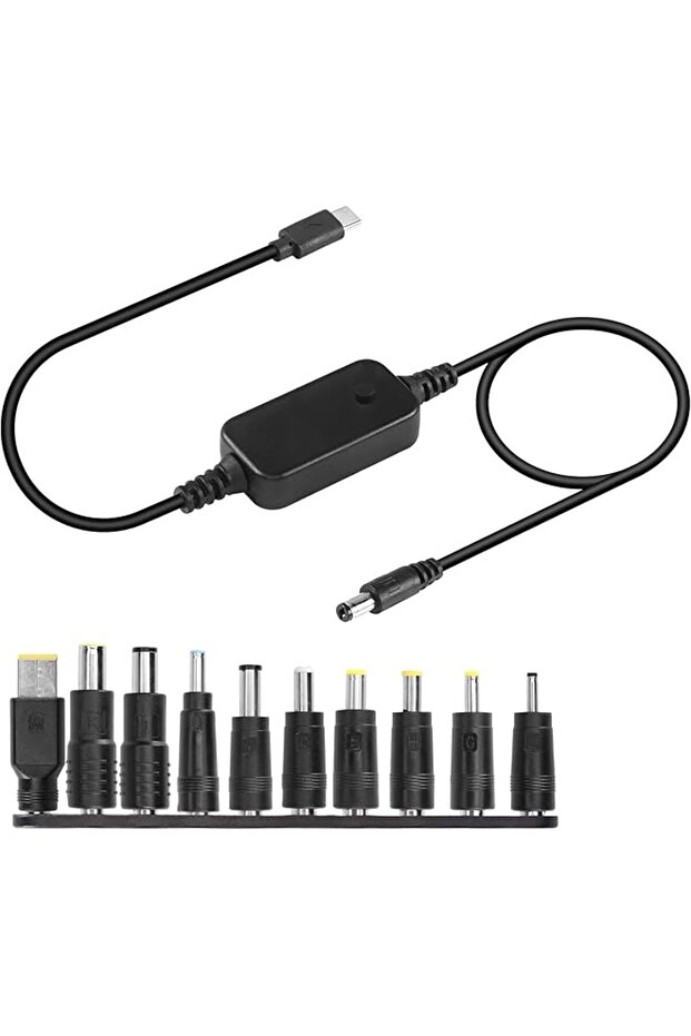 The Bros USB C to DC PD Adapter Cable, Adjustable Output Voltage 5V-9V ...