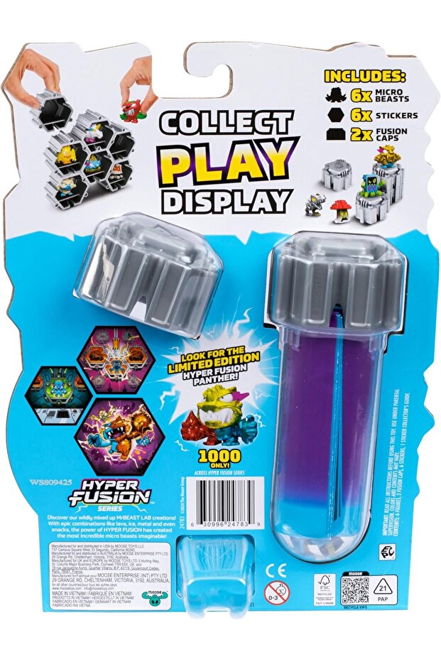 Cici Oyuncak MrBeast Lab Swarms Series 3 Hyper Fusion Series 6 Pack ...
