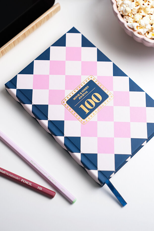 Matt Notebook Film & Dizi Günlüğü - Movie & Series Journal Lacivert ...
