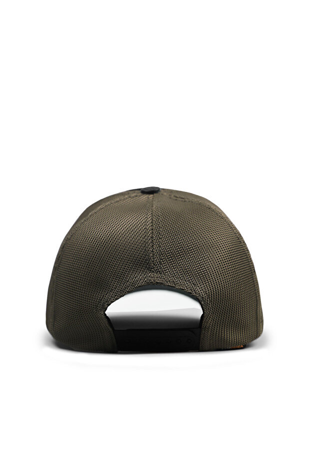 BlackBörk Καπέλο Trucker Cordura με λογότυπο El Patron σε μαύρο-χακί ...