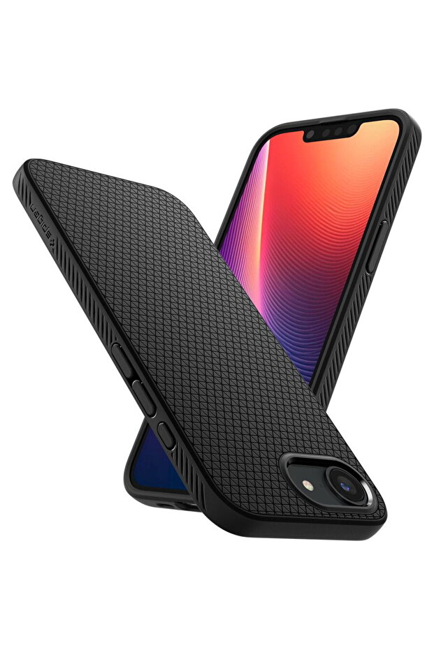 Spigen iPhone 16e Case - Liquid Air - Matte Black- Trendyol