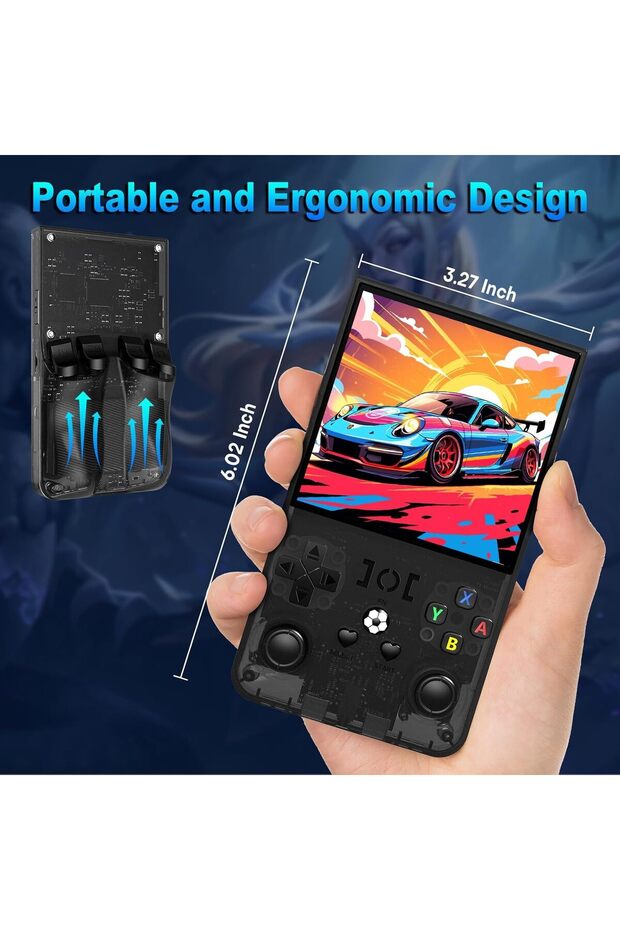 Generic R36MAX Retro Game Console (R36S New Upgrade)- Trendyol