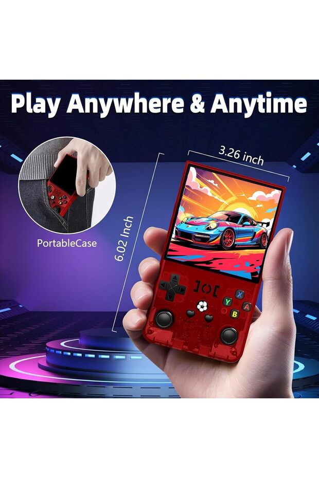 Generic R36MAX Retro Game Console (R36S New Upgrade) - 4K HD 4.0" IPS ...