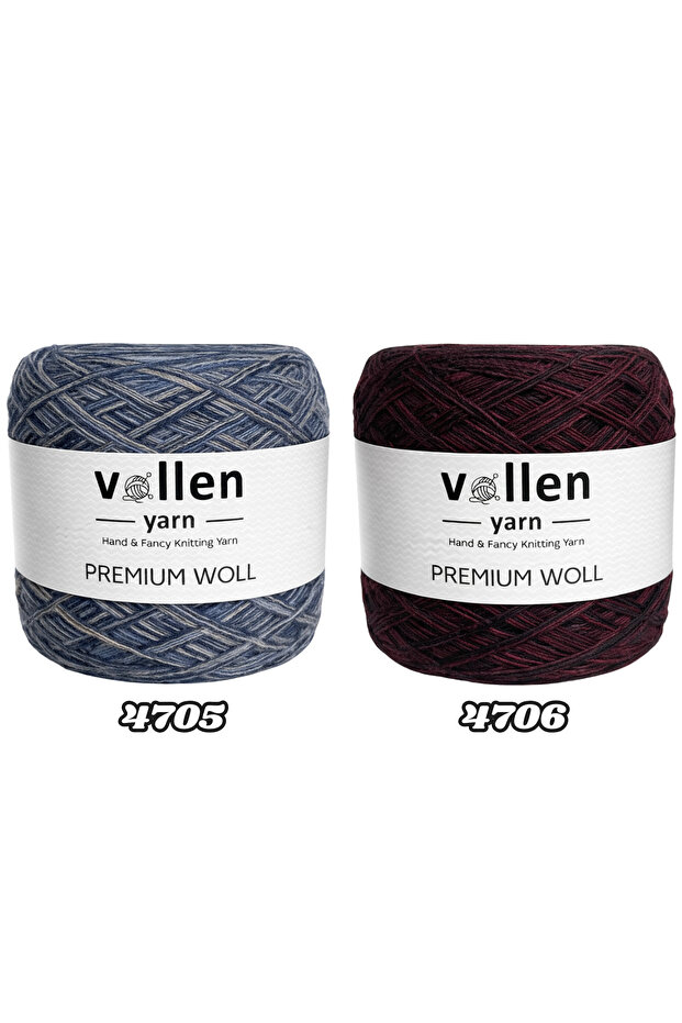 vollen yarn 5 ΤΕΜ. Premium Woll 100% μαλλί για πλέξιμο 500 γρ ...