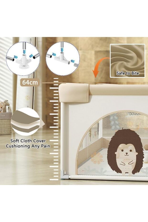 ZUIHAO 200*180cm Family Paradise Baby Playpen with Mat - Baby and ...