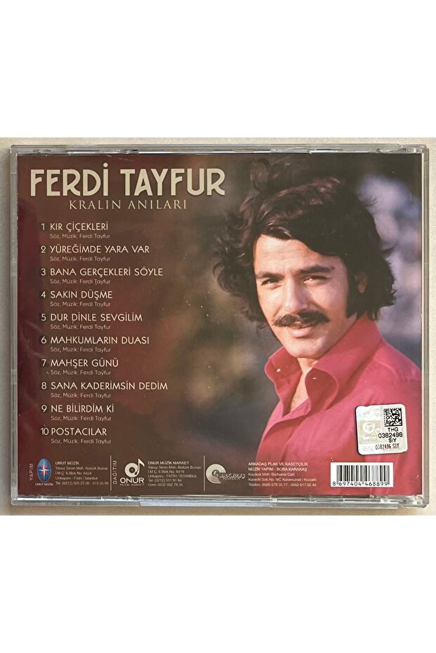 Umt Umut Müzik Ferdi tayfur memories of the king cd- Trendyol