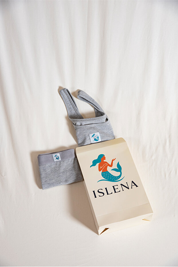 ISLENA Comfy Set - Urban Grey (Atlet+Boxer Set) - Fiyatı, Yorumları