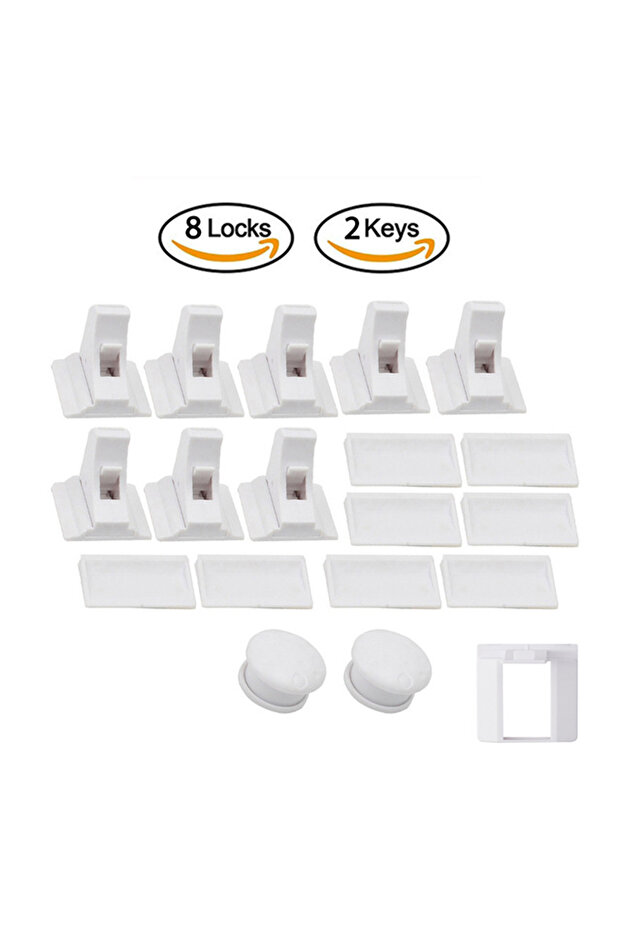 Choice 8 Locks 2 Keys Magnetic Child Safety Lock Limiter Children ...