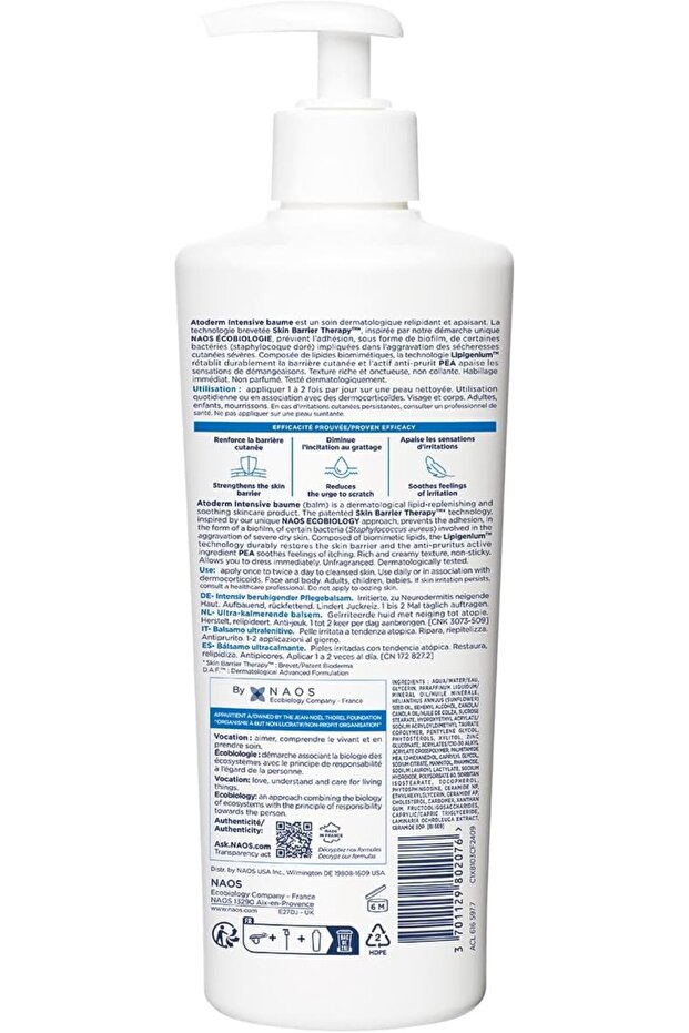 bioderma Atoderm Atoderm Intensive Ultra-Soothing Balm for Very Dry ...