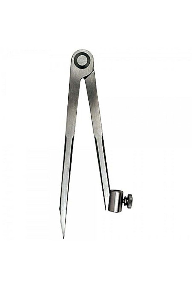 No branded Professional compass 250 mm with steel spring, sharp points ...