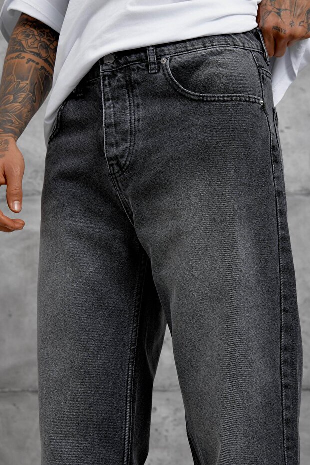 NOMARC Καπνιστό MB BAGGY KALIP JEAN- Trendyol