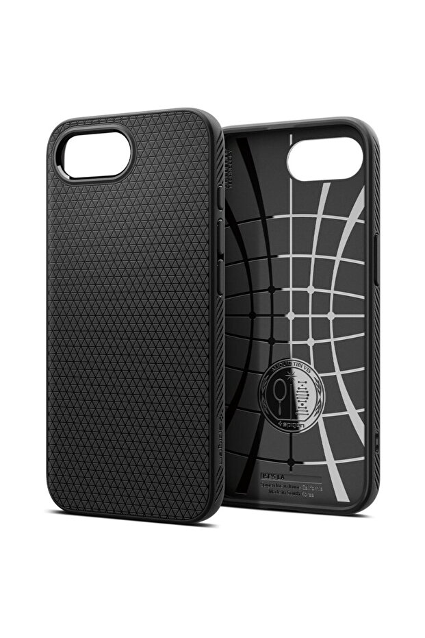 Spigen iPhone 16e Case - Liquid Air - Matte Black- Trendyol
