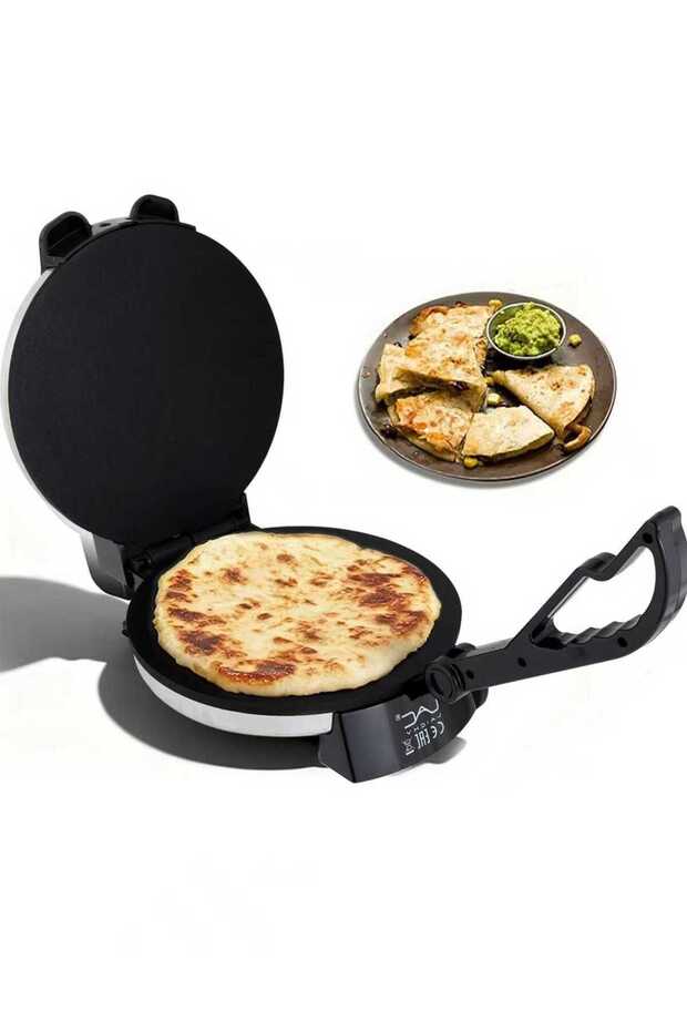 LAC LAICHY 10inch Roti Maker&Tortilla,1800W, Stainless Steel Non-Stick ...
