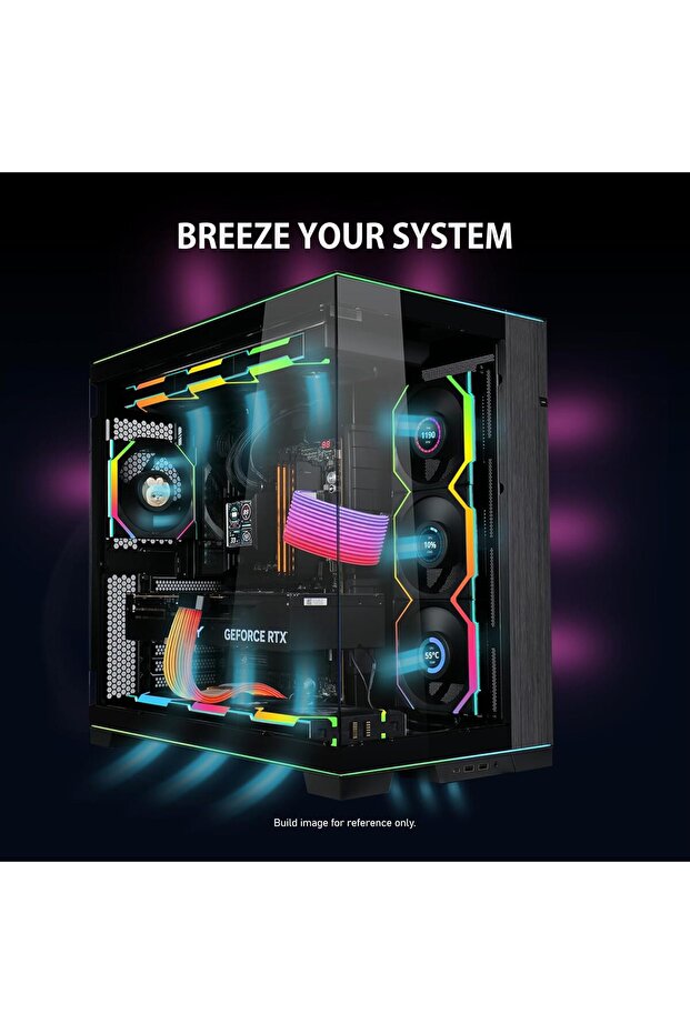 Lian Li Uni SL-Wireless 120 - Single Pack, Performance-Oriented 5-Inch ...