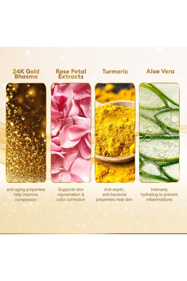 Other مجموعة في إل سي سي الذهبية للعناية بالوجه لبشرة مشرقة ومتألقة 60 ...