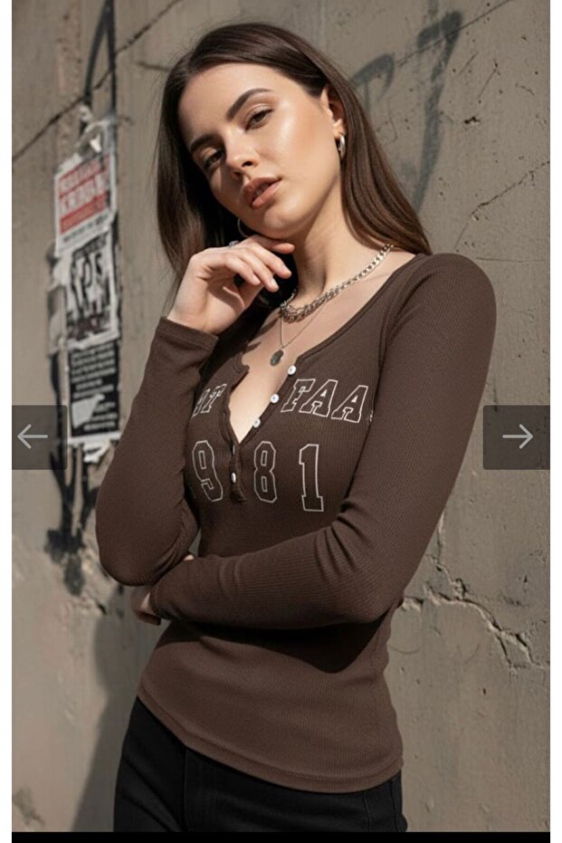 harmony factory Vintage Navy Blue Waat Faak Rock More μακρυμάνικο ...