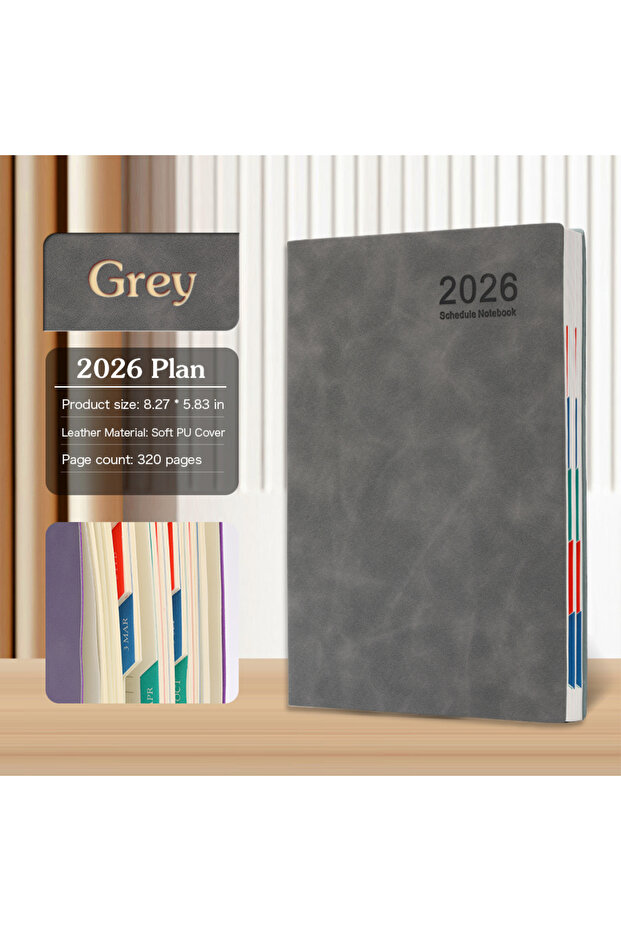 Choice A5 gary 2026 A5 – 365-Day Daily & Weekly Schedule Notebook ...