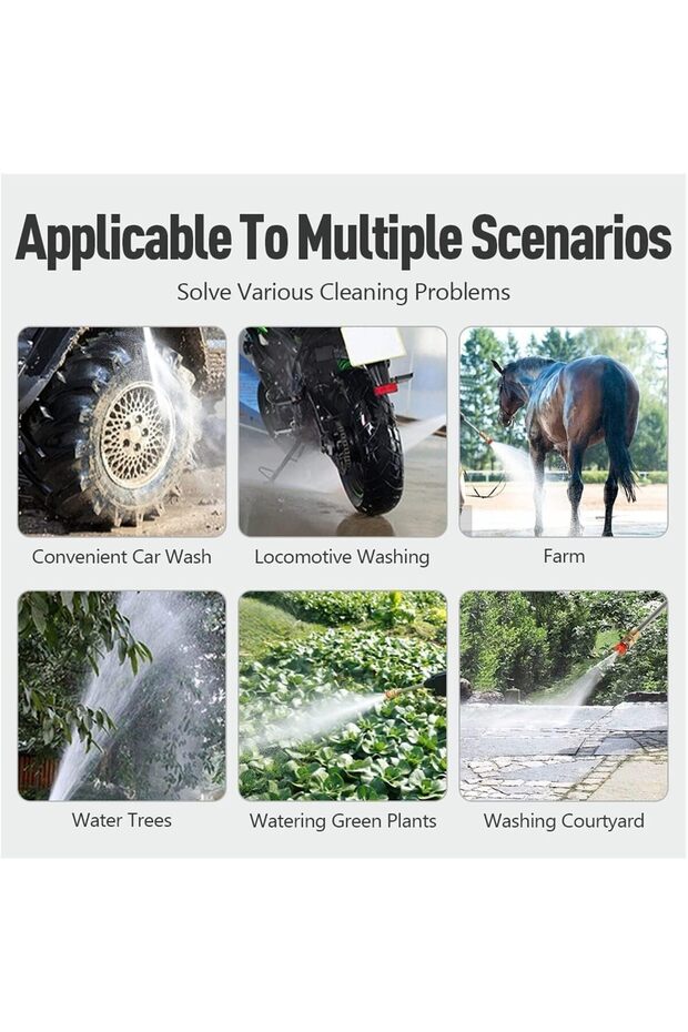 Miskat Trading Cordless Portable Washer Electric High Pressure Cleaner ...