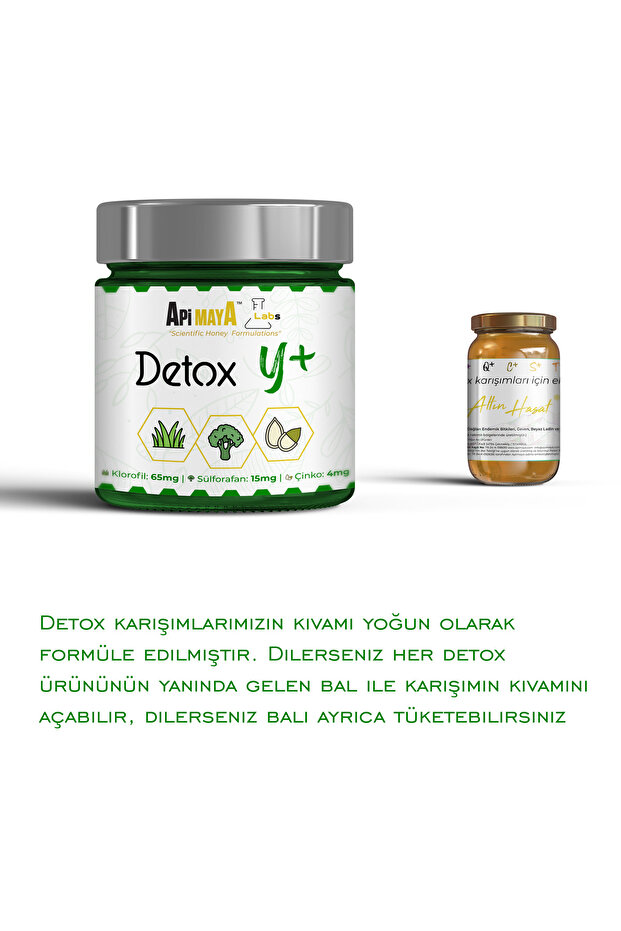 Apimaya Detox Y+ (Bal, Kabak Çekirdeği, Arpa Çimi, Brokoli) - Fiyatı ...