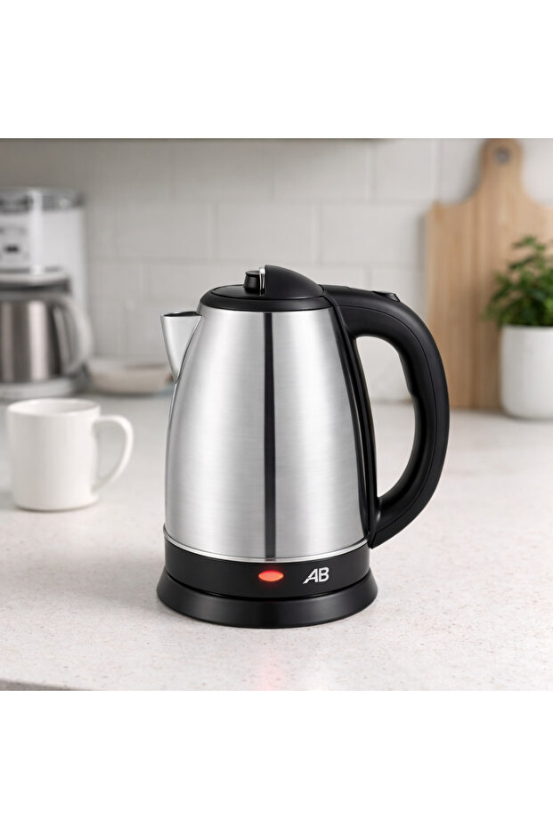 GENERAL'S AB Electric Kettle, Stainless Steel, 2 Liter Capacity, 1500 ...