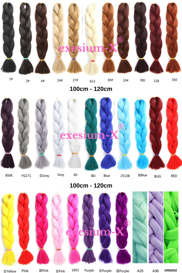 X-Pression Afrika Örgüsü Ve Rasta Için Sentetik Saç 100gr-350 - Fiyatı ...