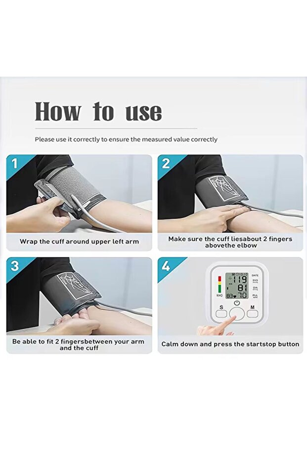 Hoffmanns HealthPro Upper Arm Blood Pressure Monitor - Omron, Digital ...