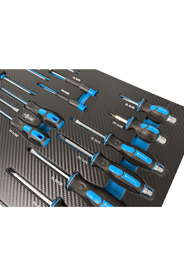 GEBOTOOLS Σετ Κατσαβίδια Με Παξιμάδια Ροπής 21 Τμχ GEBO TOOLS- Trendyol