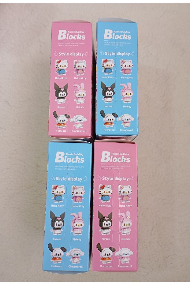 Home SANRİ ️ brikcs Mini Blok 3d Puzzle Kuromi Hello kitty Brikcs Blok ...