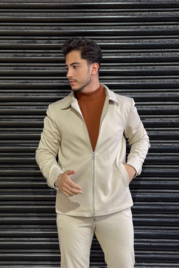 sunfyre طقم قماش جبردين مسطح مبطن مزدوج من سلسلة ERKEK الخاصة الفاخرة ...