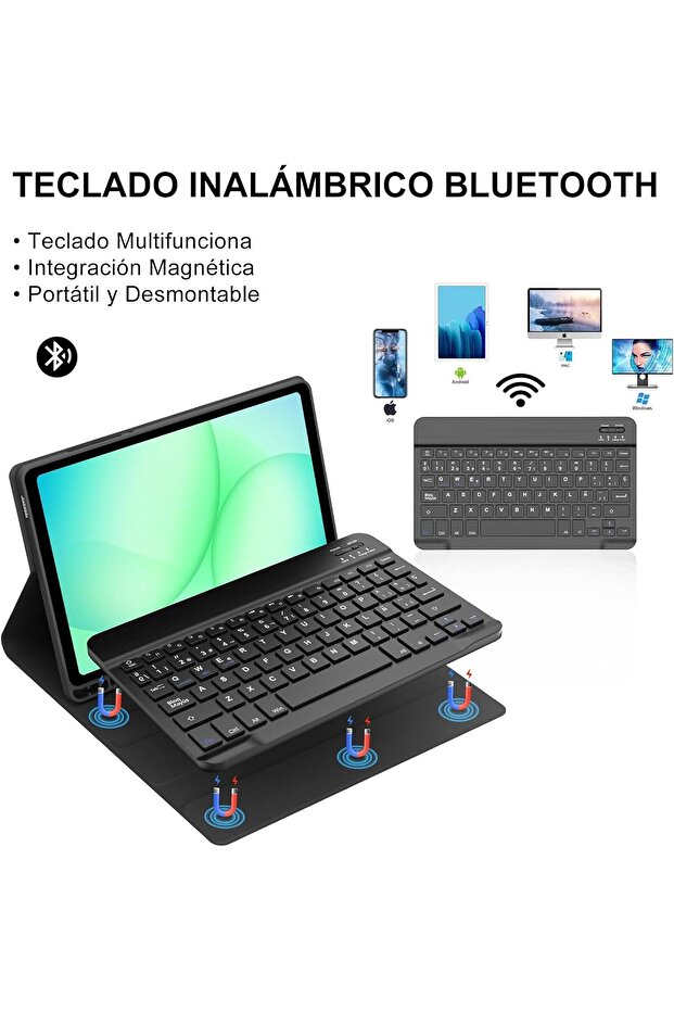 m.tk moveteck Galaxy Tab A11 8.7 Inch Bluetooth Enabled Tablet Case ...