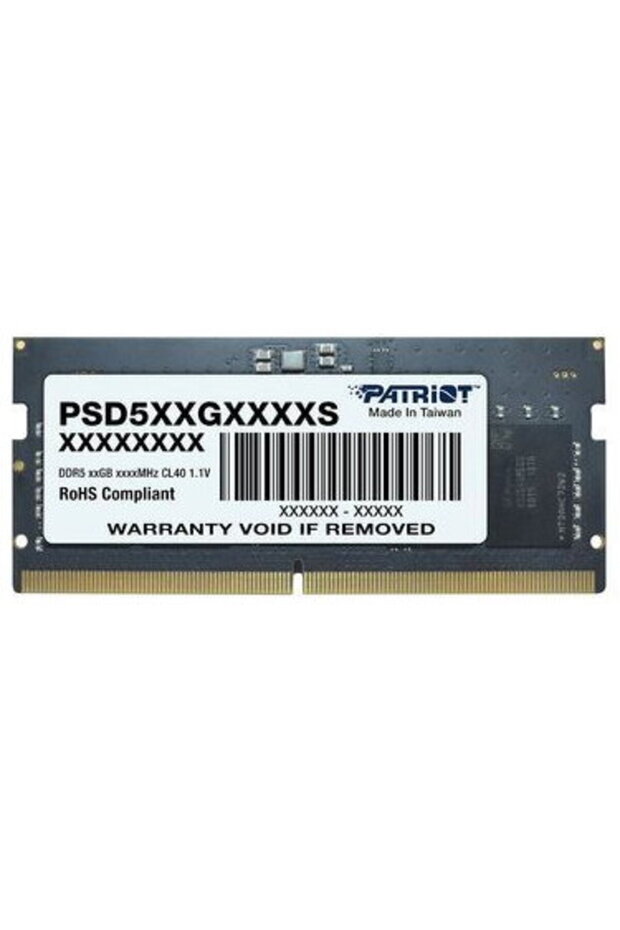 Patriot SO-DIMM DDR5 16GB 4800MHz 1 rank- Trendyol