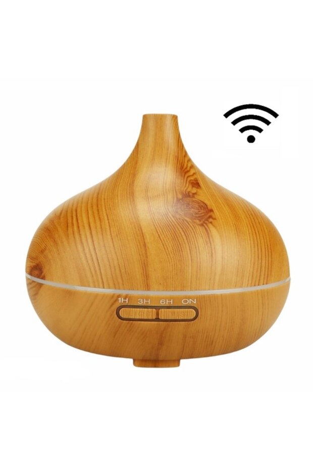 Vrising Ultrasonic Aromatherapy Diffuser, Smart WiFi, 7 Color LED Light ...