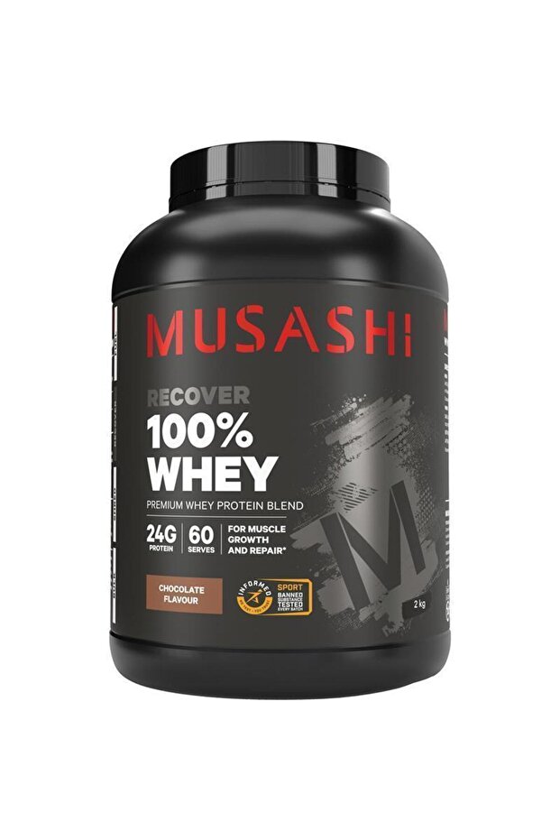 Musashi 100% Whey Premium Whey Protein Blend 2Kg Chocolate- Trendyol