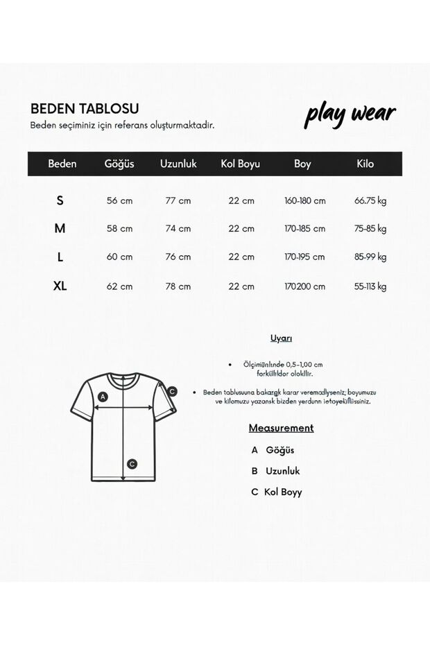 playwear Dance Gökkuşağı Baskılı %100 Pamuk Oversize Bol Kalıp Regular ...