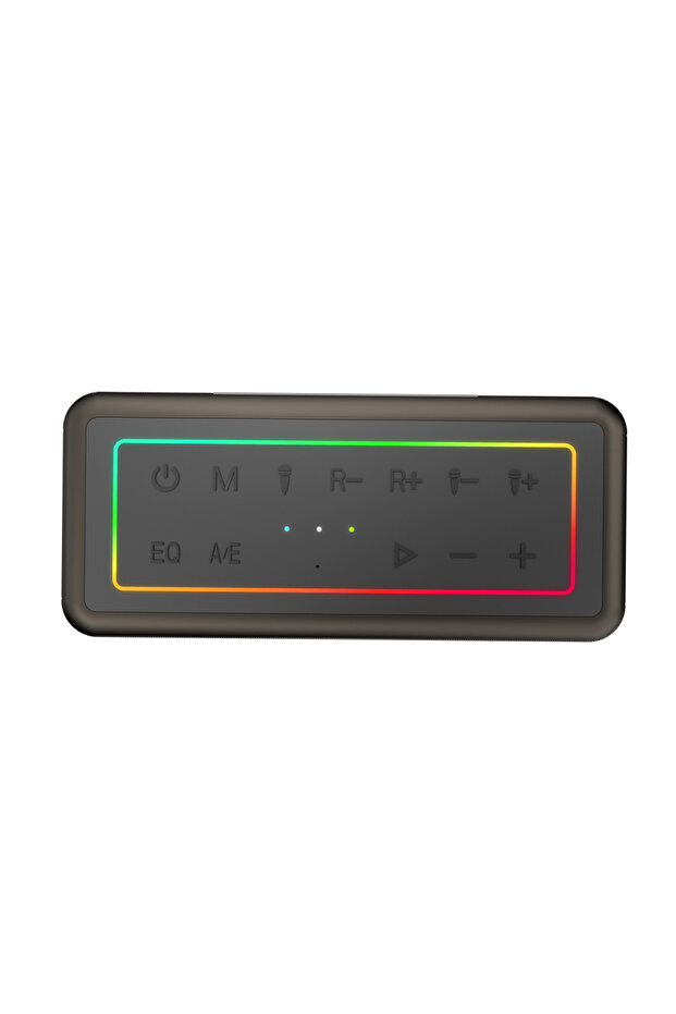 MICROLAB M60 Vega, 100W, Taşınabilir, BT/USB/AUX/TF/Type-C, RGB Işıklı ...