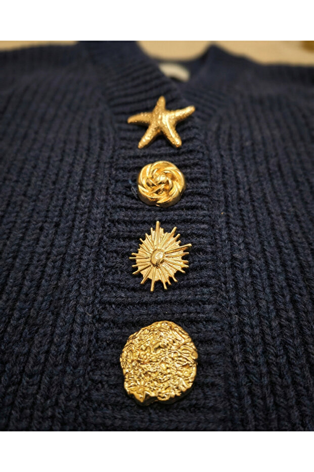 NESGO MODA Z.A.R.A Serisi Kombin Gold Metal Düğme Seti - 4’lü Büyük Boy ...