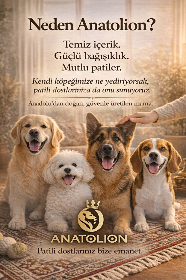 Anatolion Pet Foods Anatolion Puppy Eklem Destekli Kuzu Etli Super ...