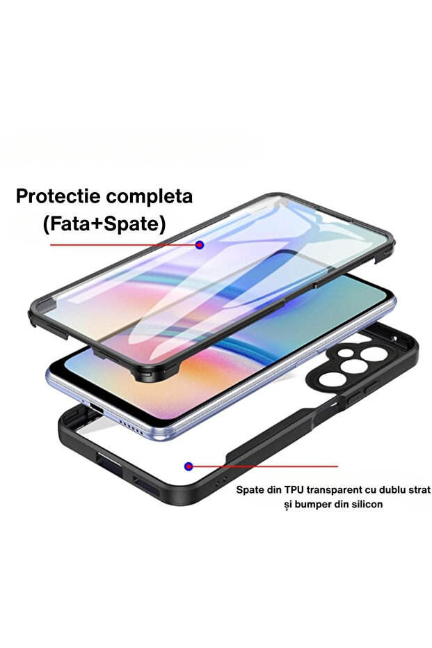 OEM 360° Protection Case (Front + Back) for Samsung Galaxy A17 ...
