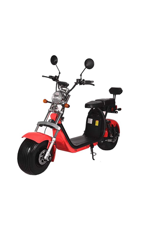 Trotty Scuter electric fara permis, model HOINAR, 2 locuri, motor 1500w ...