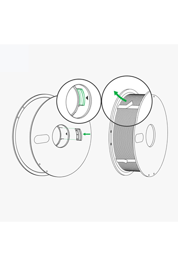 Bambu Lab PLA Filament Mat, Bambu Lab, 1.75 mm, Ice Blue, with RFID ...