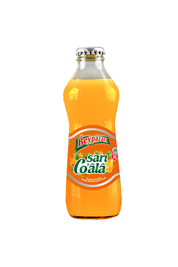 Beypazarı Sarı Co ala - Sarı Kola - Portakal Aromalı Maden Suyu 200 ML ...
