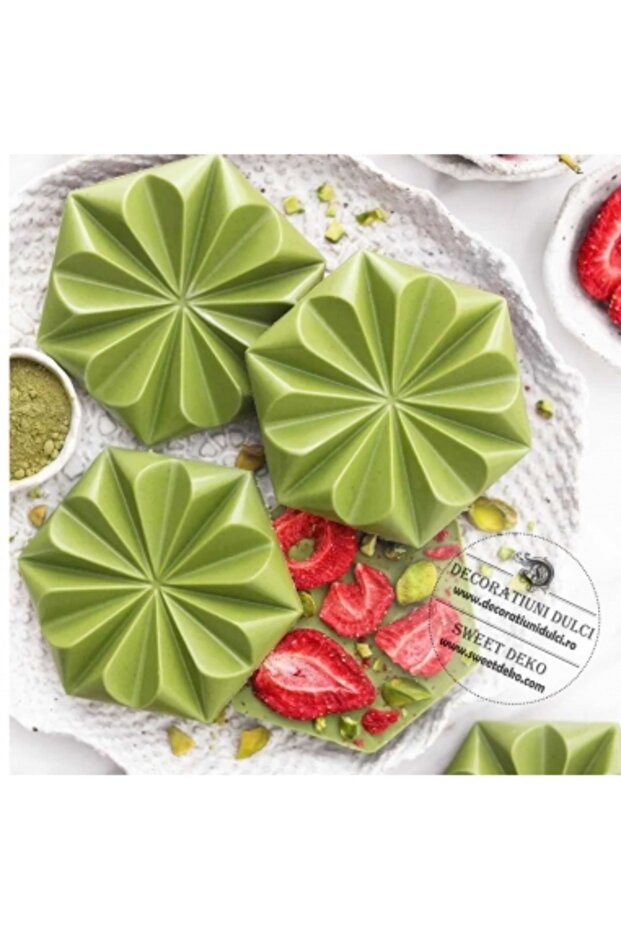 Decoratiuni Dulci Mulaj forma ciocolata doua cavitati spiralate- Trendyol