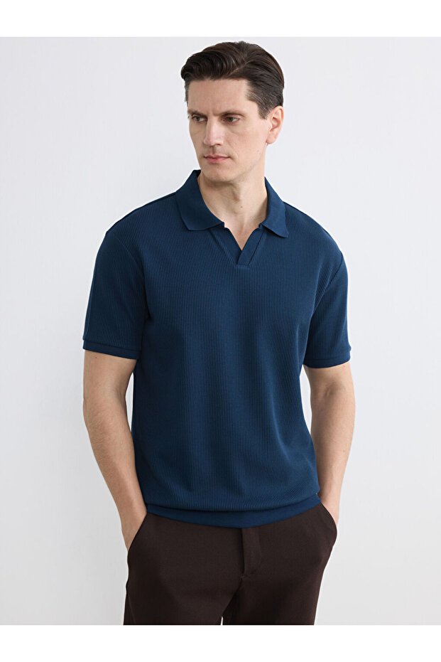 LC Waikiki Tricou pentru bărbați cu guler tip Roba Giant, Sparkling ...